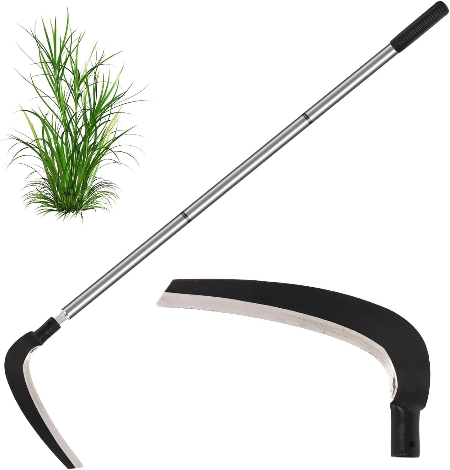 Scythe Tool for Grass Cutting, Weeding Sickle Garden Tools for Clearing ...