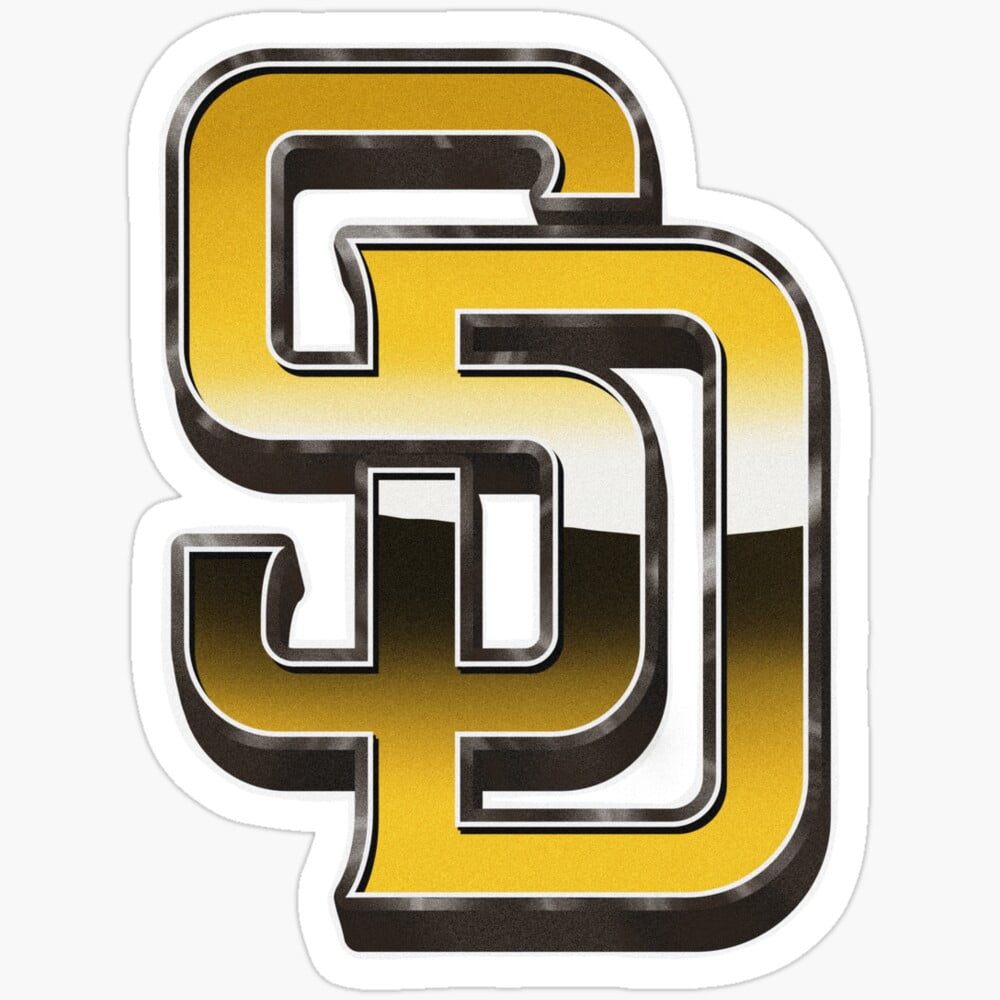The Sd In San Diego Sticker Baseball Sticker, Football Sticker ...