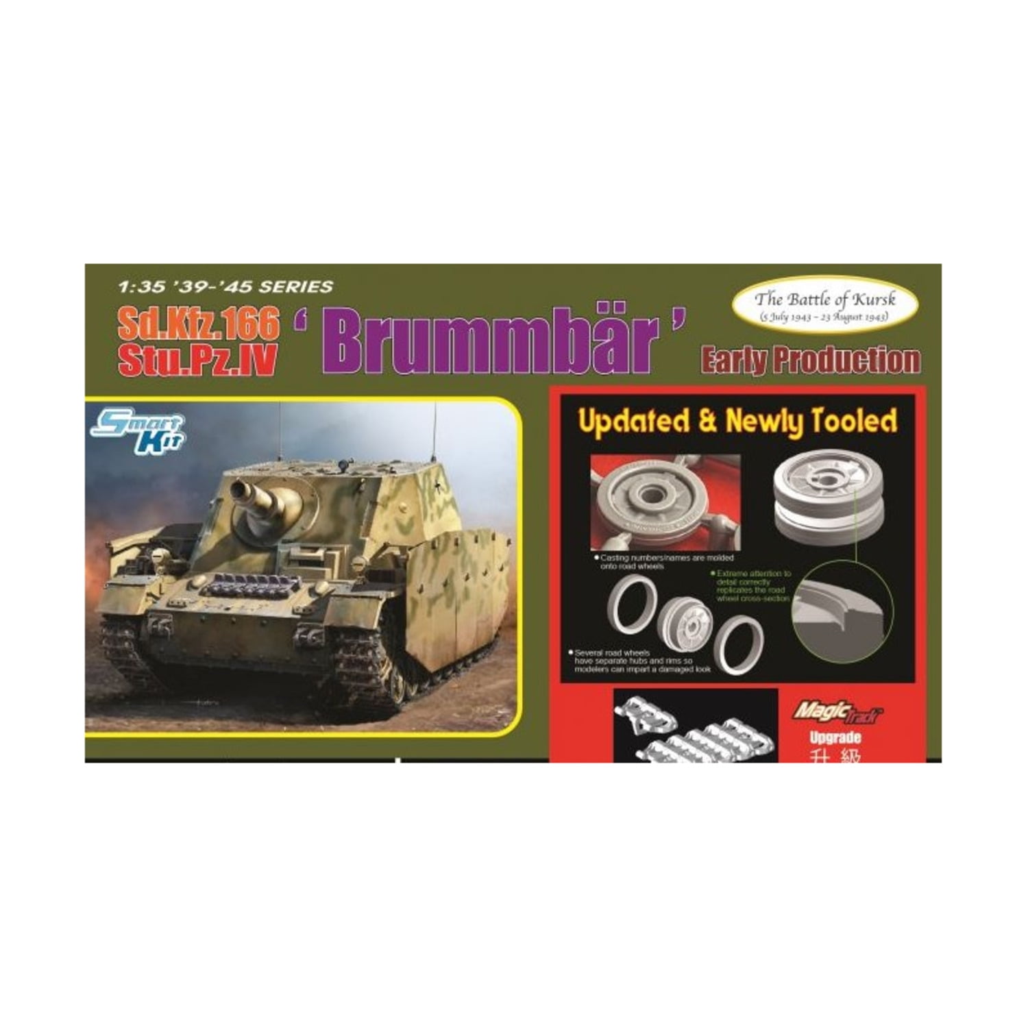 Dragon Models SdKfz 166 StuPz IV Brummbar Early Production Tank ...