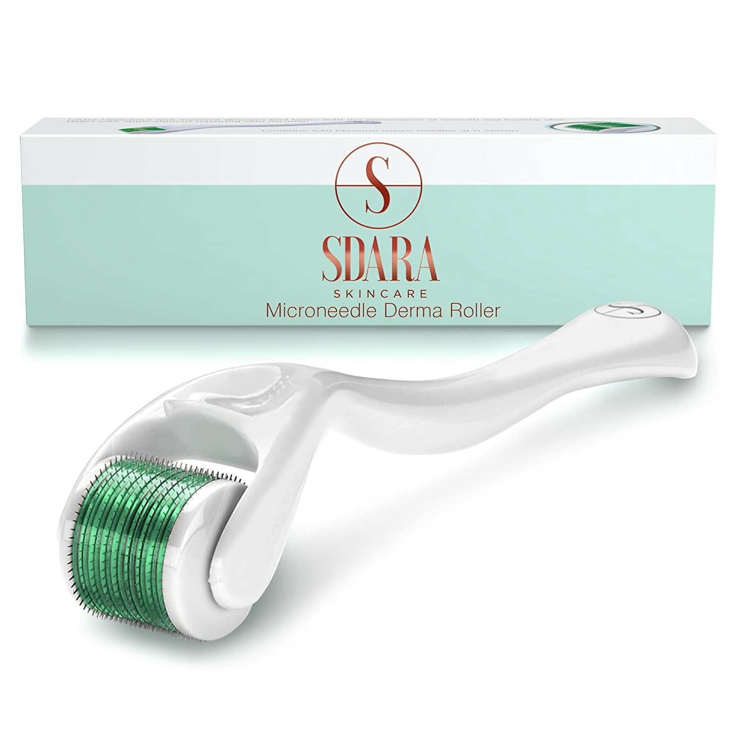 Sdara Skincare Derma Roller Kit - 0.25mm, 540 Titanium Needles, Case, 1 ...