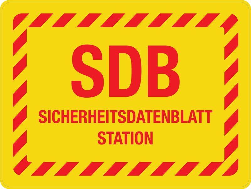 Sdb Sicherheitsdatenblatt Station Sds Safety Data Sheet Station German ...