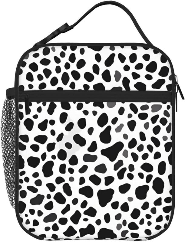 Sdmnsg-T Black Spot Print Lunch Box for Adults Women Lunch Box ...