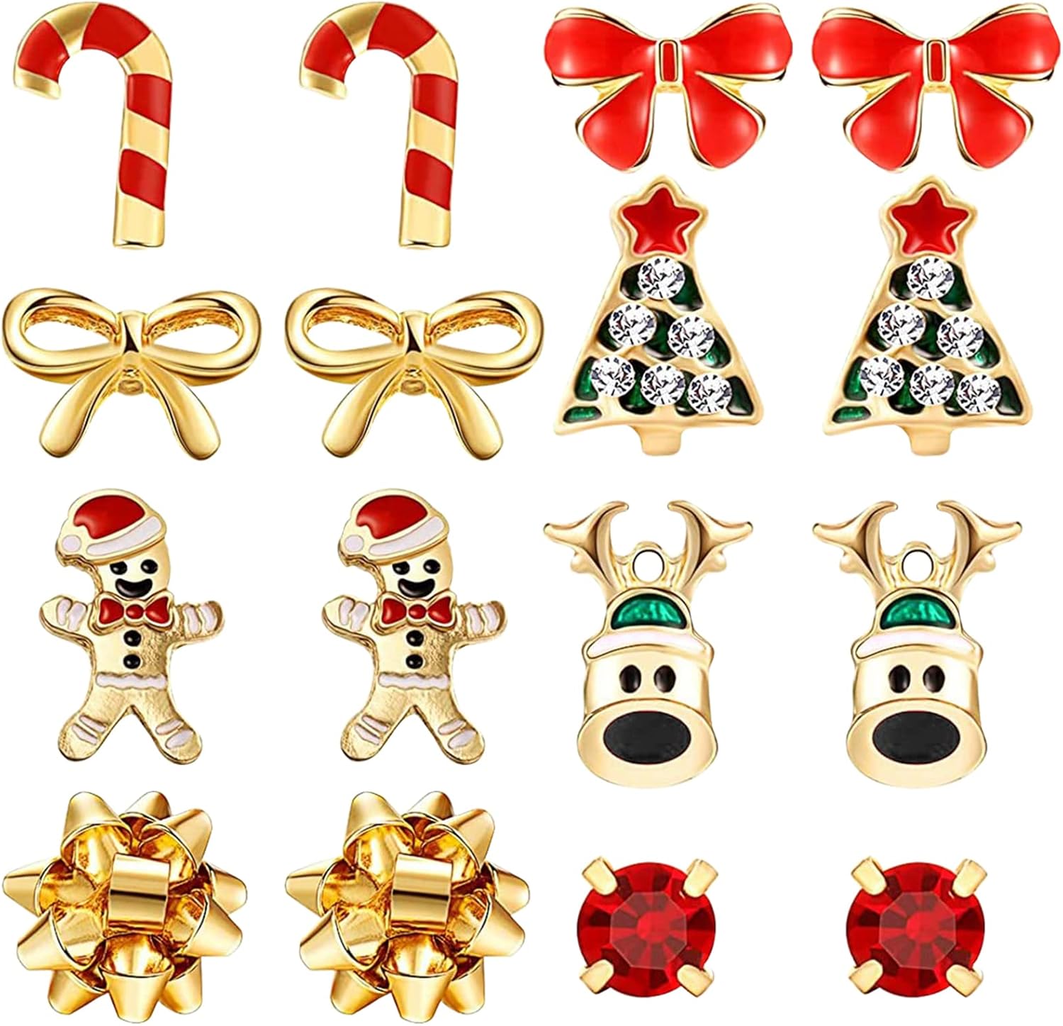 Sdmnsg-T Earrings for Women Drop Dangle Earrings Set Aesthetic Earring ...
