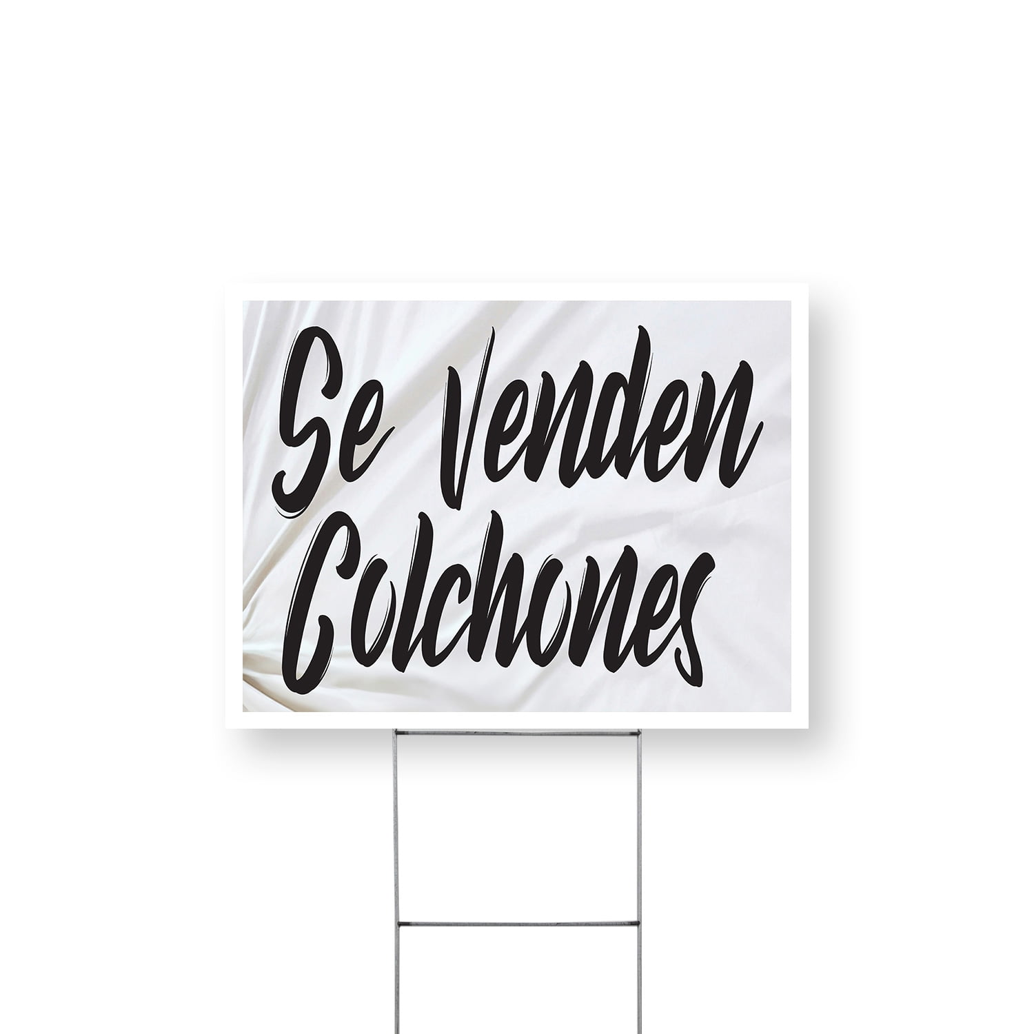 Se Venden Colchones Yard Sign 18 Inch x 24 Inch Double Sided ...