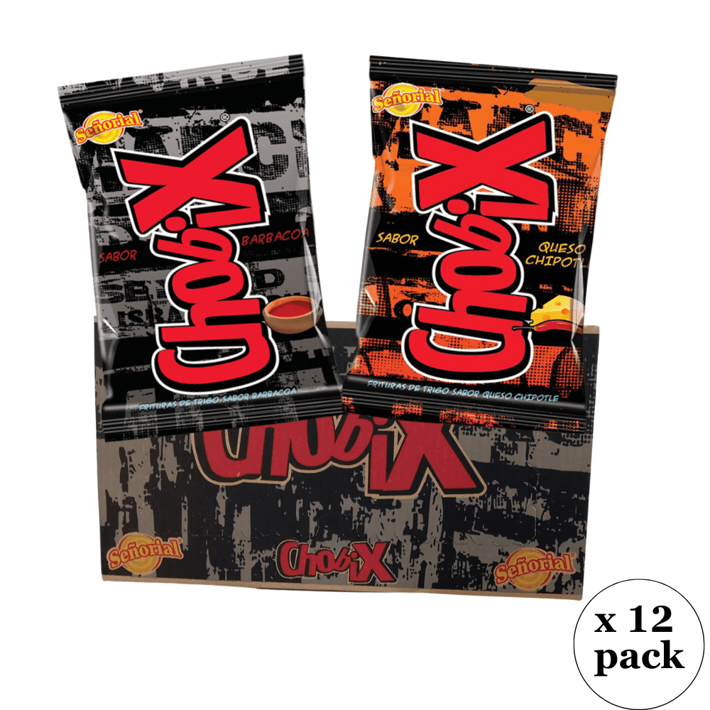 Señorial Chobix MIX Chipotle and Cheese flavor and Barbecue flavor 3.5 ...