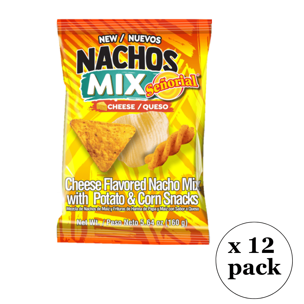 Señorial Nachos Mix cheese flavor 5.6 oz box 12 pack - Walmart.com