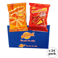 Señorial Quesifritos Mix Cheese and Chili Cheese Flavor 3.5 Oz 24 Pack ...
