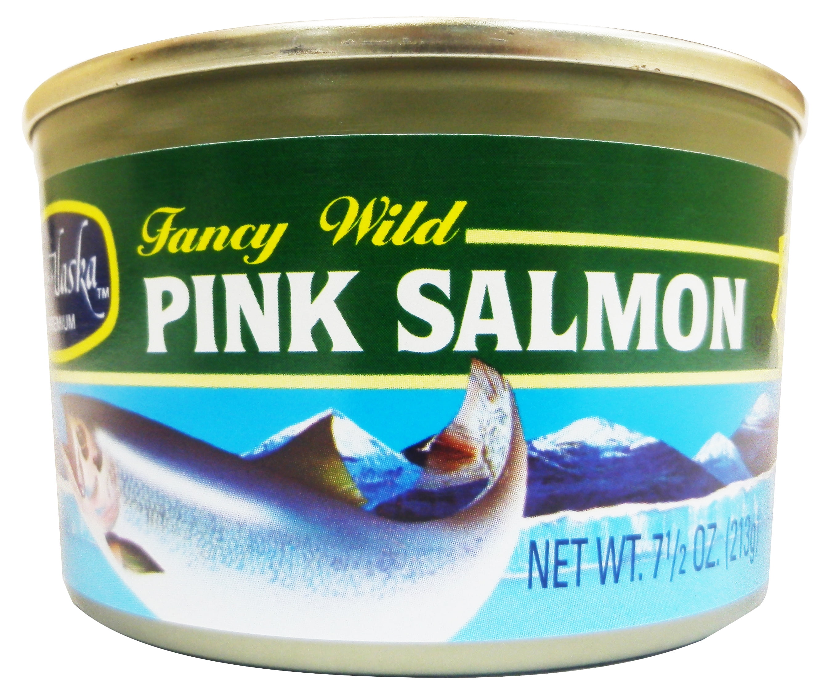 Sea Alaska Fancy Wild Canned Pink Salmon, 7 1/2 oz, Shelf Stable, Can ...