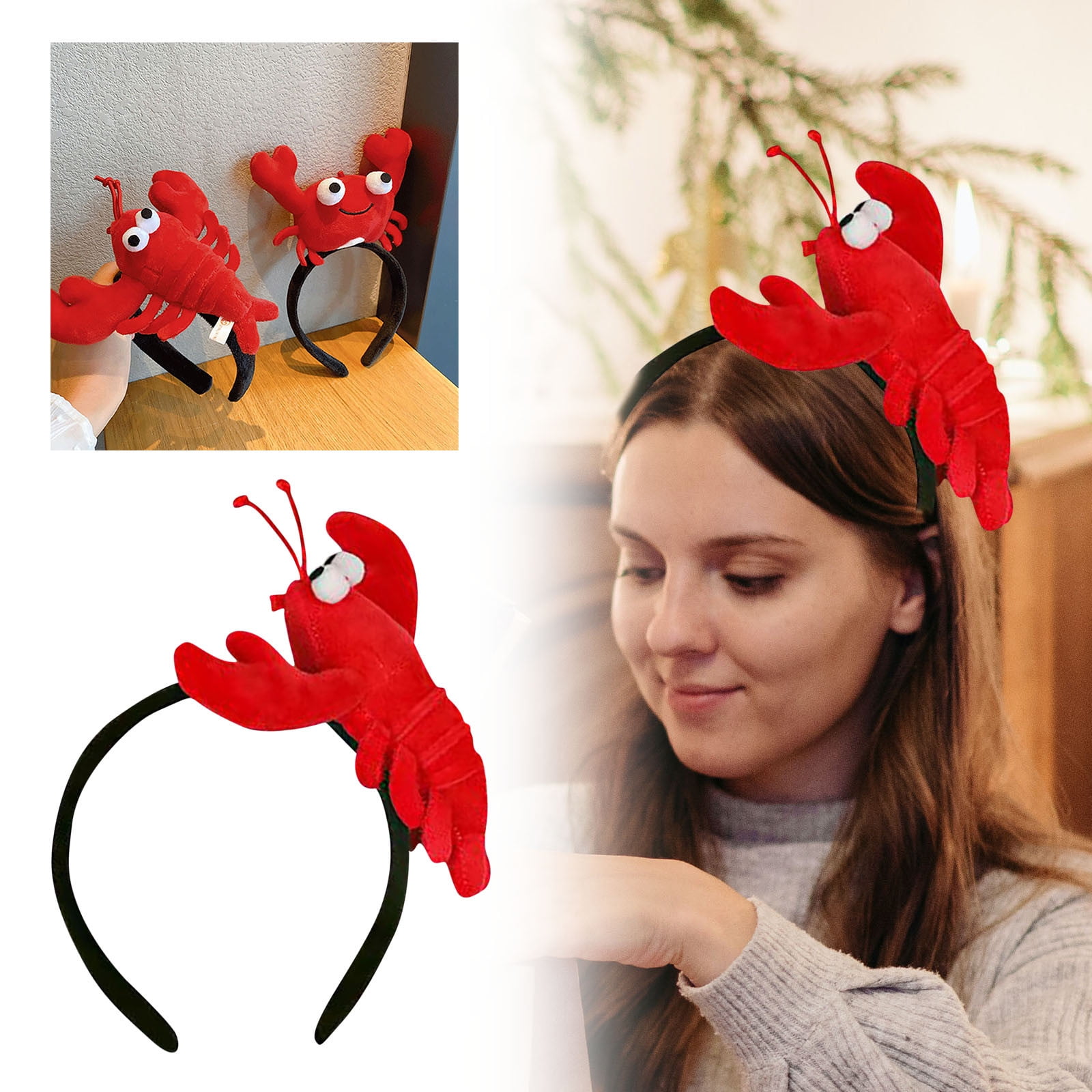 Sea Animal Themed Hair Hoop Crab Headband Lobster Party Accessory for ...