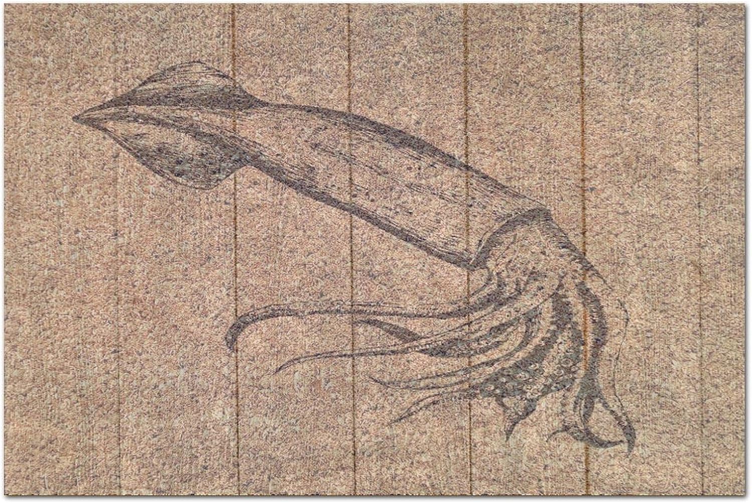 Sea Animal Turtle Octopus Crab Seahorse Fish Door Mats for Outside ...