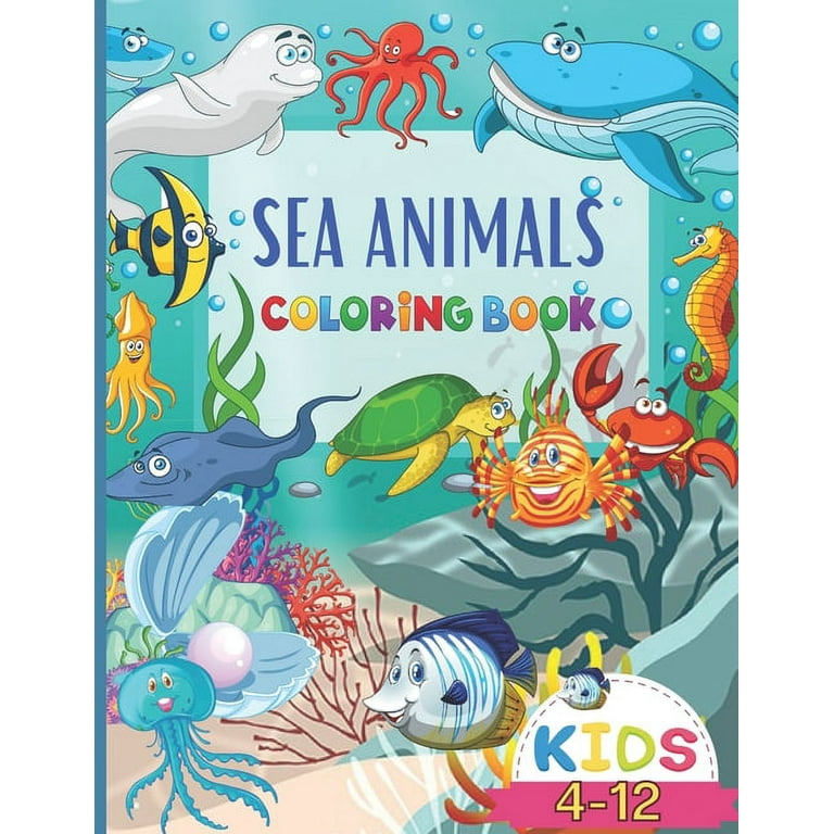 how to draw ocean animals book