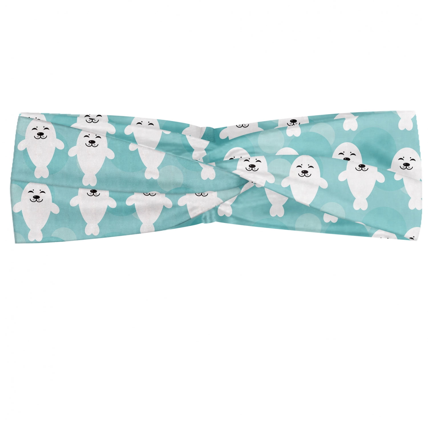Sea Animals Headband, Baby Seals with Faces Children Smiling Cheerful ...