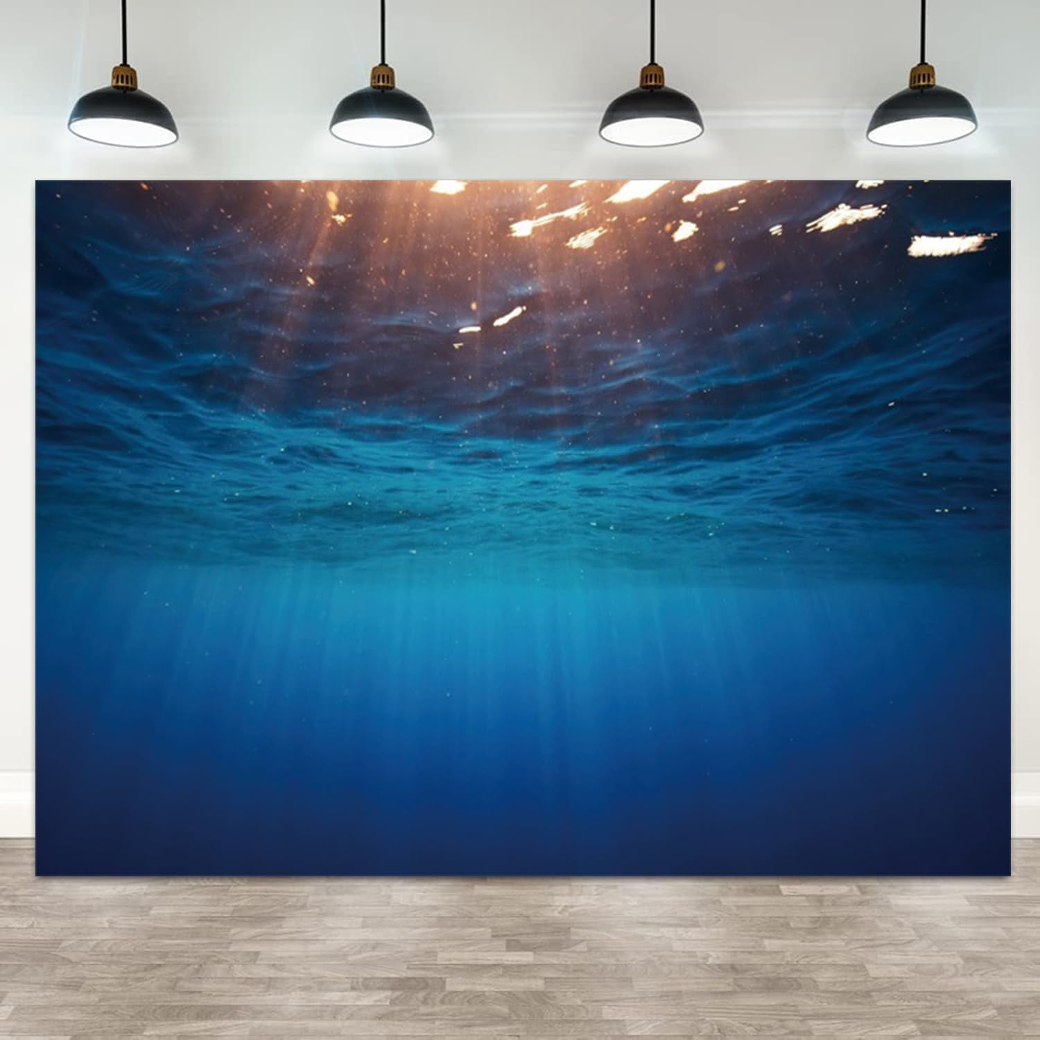 Under The Sea Backdrop Underwater Ocean Photography Background Sunshine ...