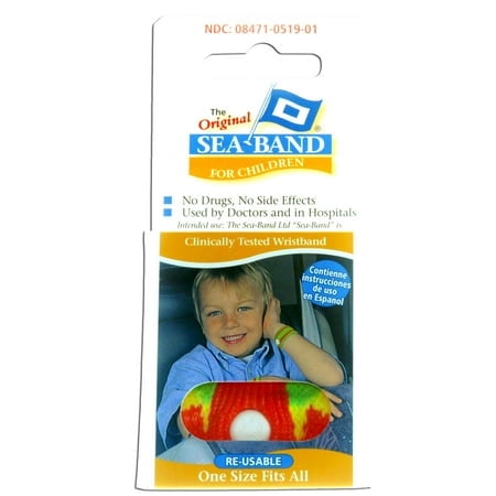 Sea Band 1811KD for KIDS Motion Sickness Relief Reusable Wrist HSA/FSA ...