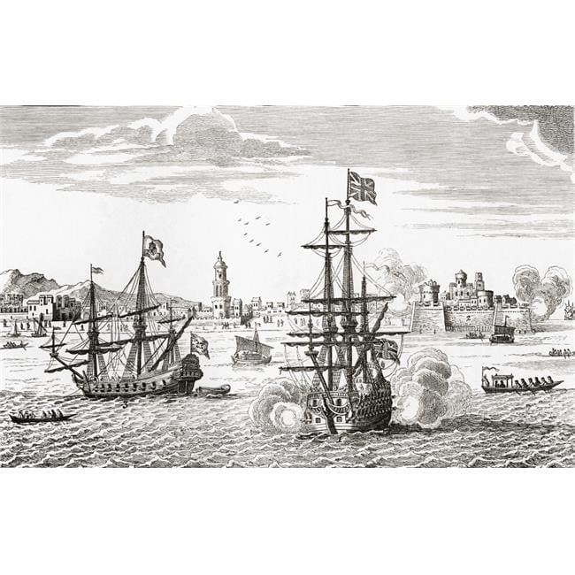 Sea Battle Between George Ansons Ship The Centurion & The Manilla ...