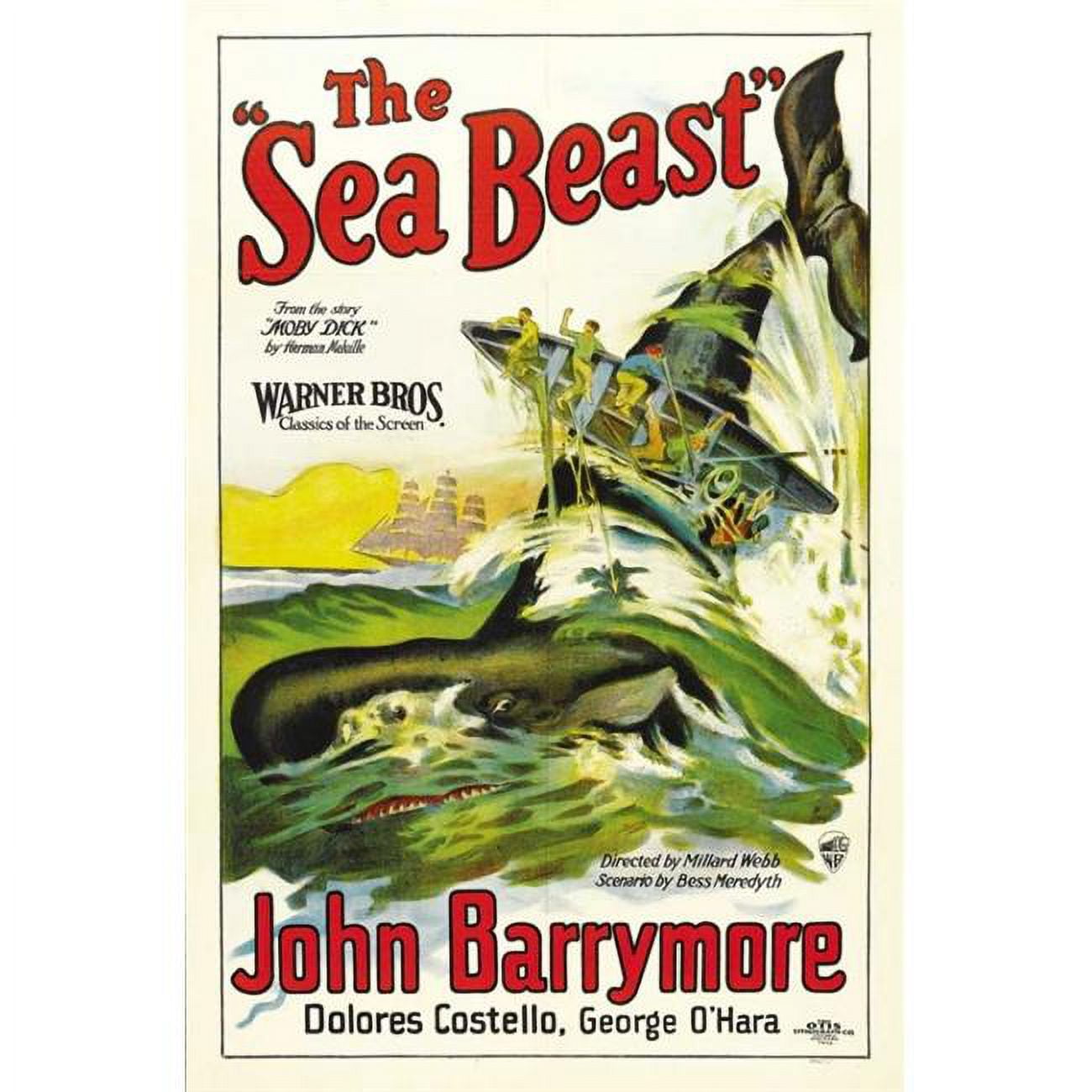 Sea Beast Movie Poster - 27 x 40 in. - Walmart.com