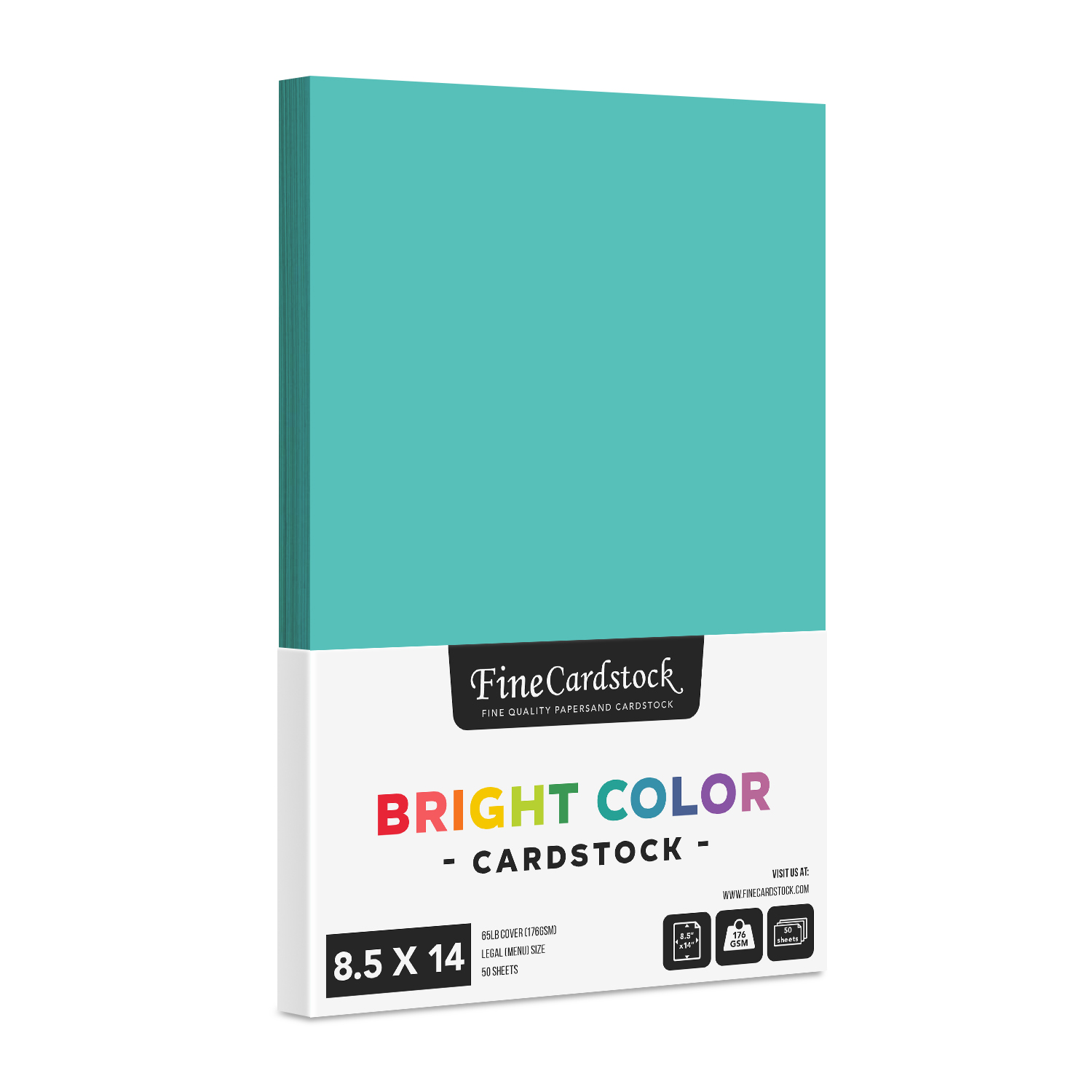 Sea Blue Bright Color Cardstock Paper – Great for Arts and Crafts ...