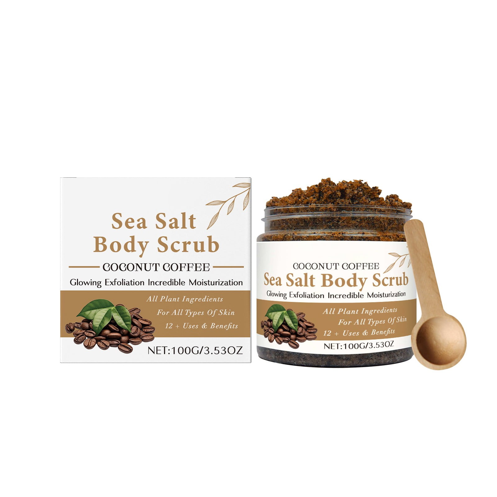 Sea Body Scrub Gently Exfoliates Dead Skin Hydrating Cleansing Scrub ...