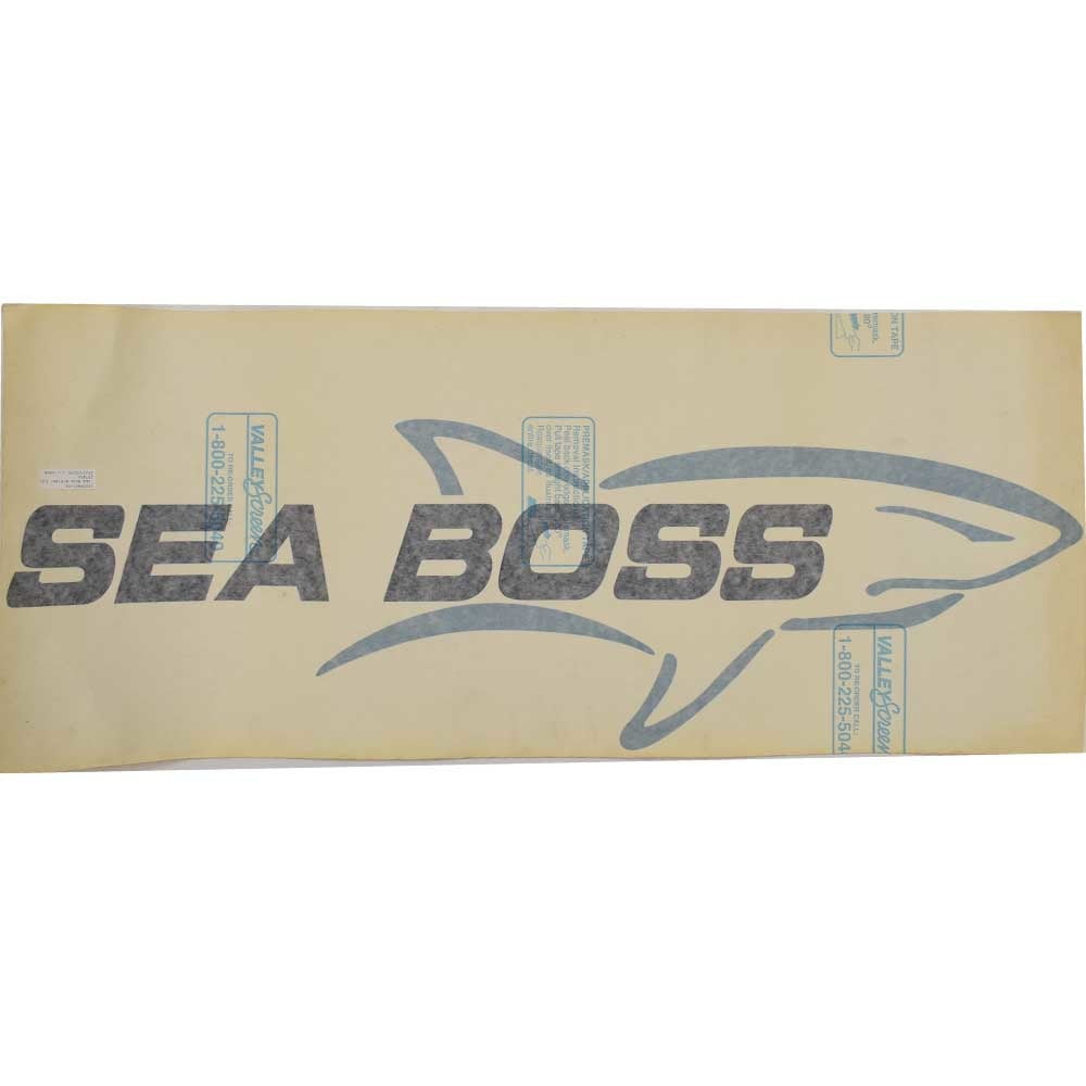 Sea Boss Boat Decal Sticker 257450 | 29 3/4 x 9 1/4 Inch Blue - Walmart.com