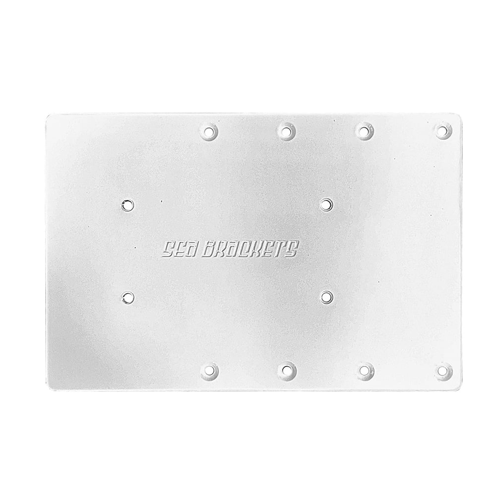 Sea Brackets SEA2313 12" Straight Trolling Motor Plate F/garmin Force ...