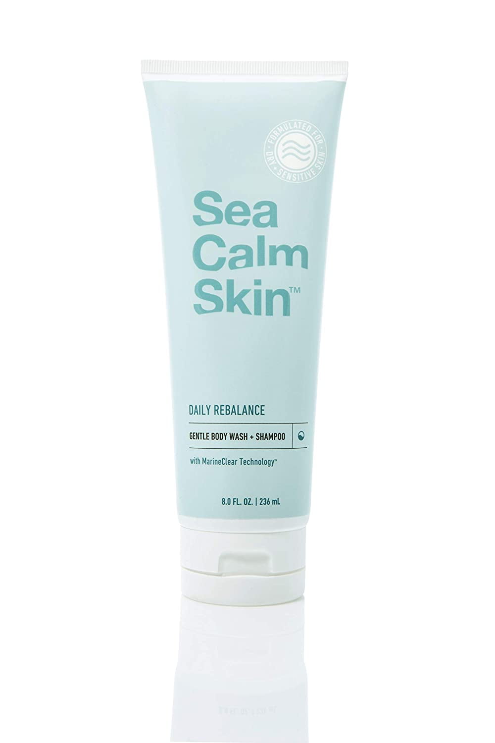 Sea Calm Skin by Dermacalm Daily Rebalance Gentle Body Wash + Shampoo ...