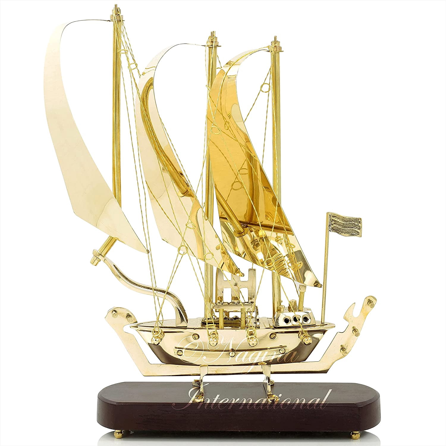 Sea Caravel Ship Old Model Solid Brass Handcrafted Replica | Detailed ...