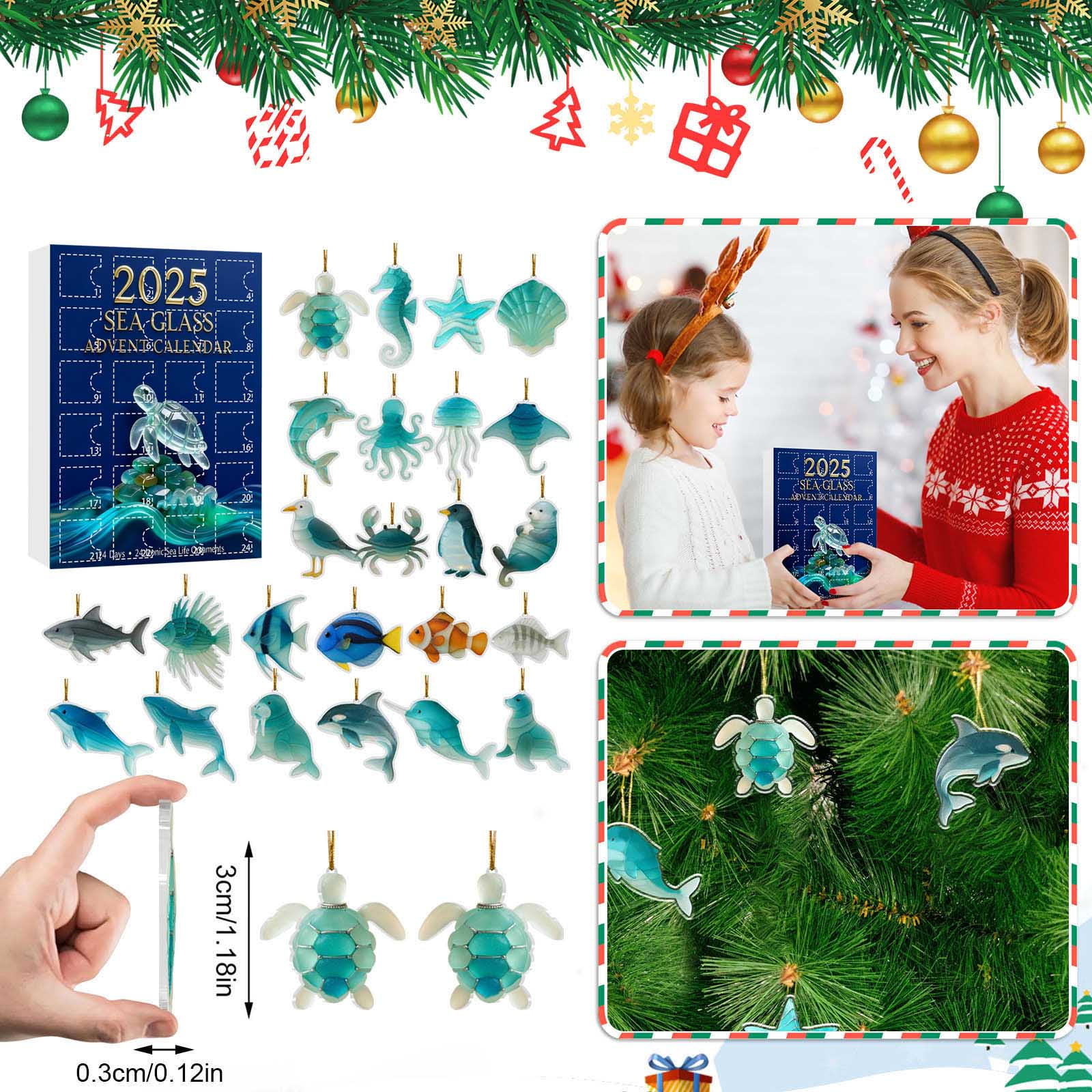 Sea Christmas Advent Calendars Sea Countdown Calendar Sea Advent ...