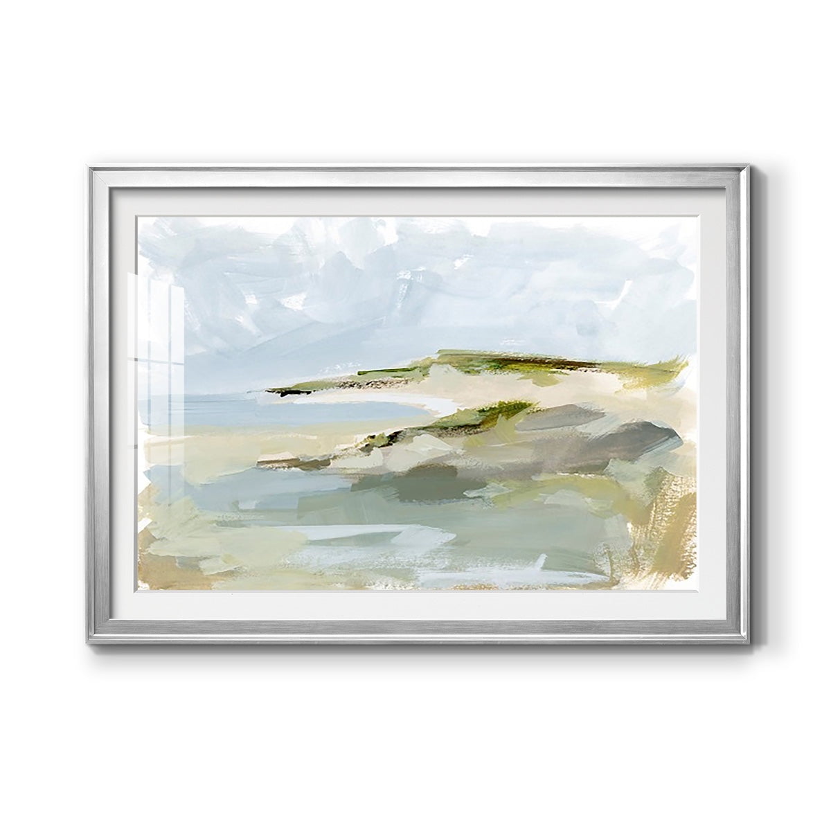Sea Cove Impression I Premium Framed Print - Ready to Hang - Walmart.com