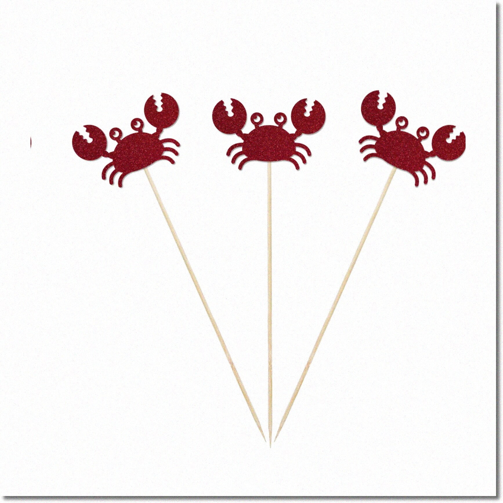 Sea Creature Delight Centerpiece Sticks - 12-Pack Double-Sided Table ...