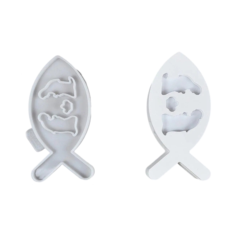 Sea Creature Fish Shape Silicone Molds for Candle Stand Tealight Holder ...