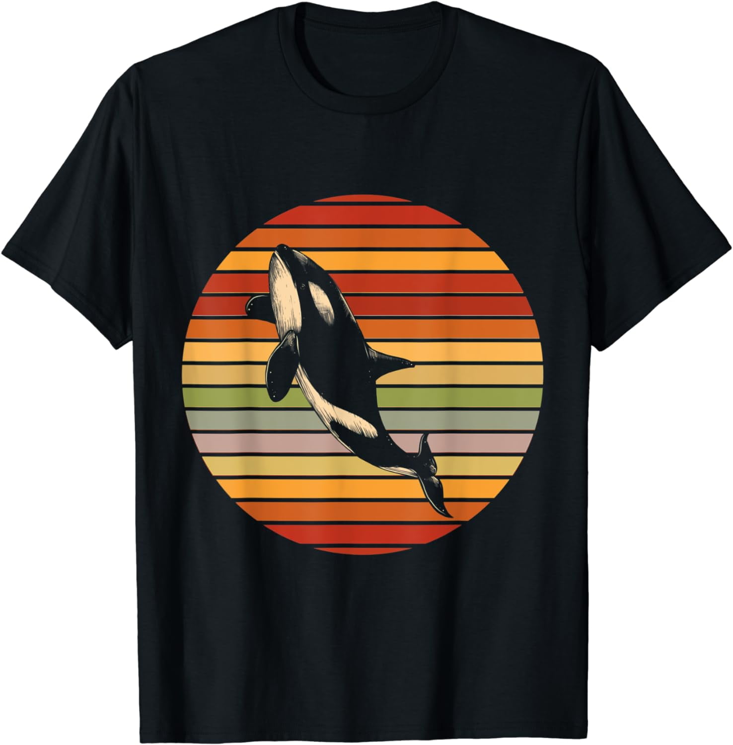 Sea Creature Killer Whale Animal Gift Orca T-Shirt - Walmart.com