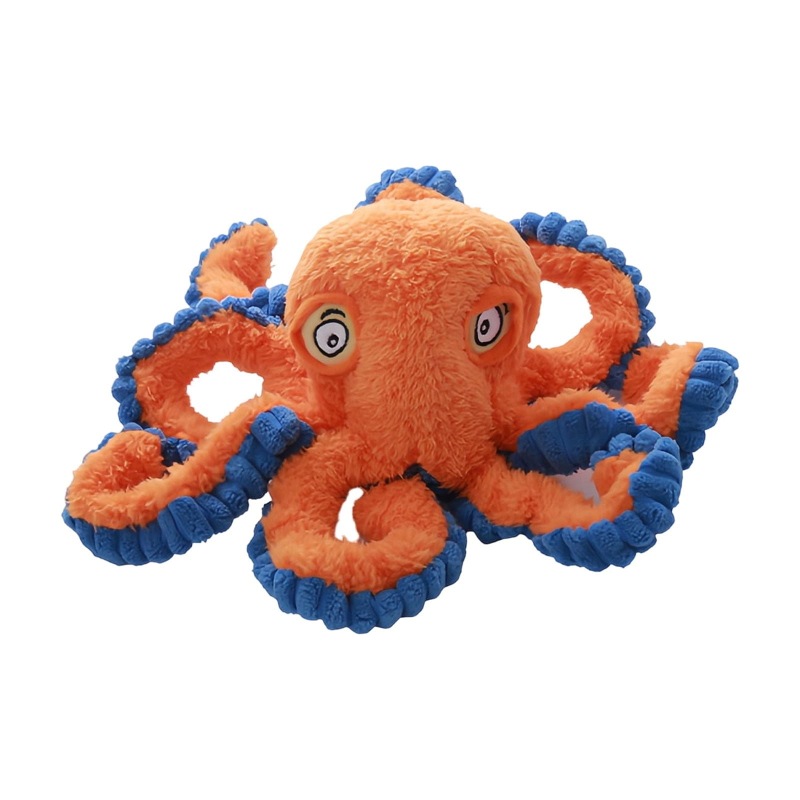 Sea Creature Shaped Plush Dog Toy With Sound – Soft Chew Toy For Pet ...