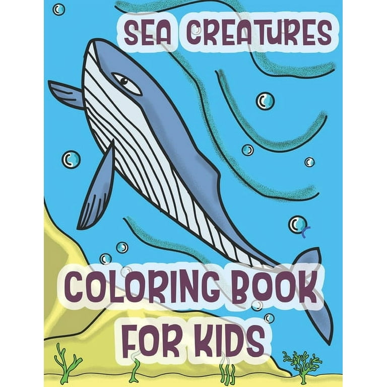 marine biology coloring book