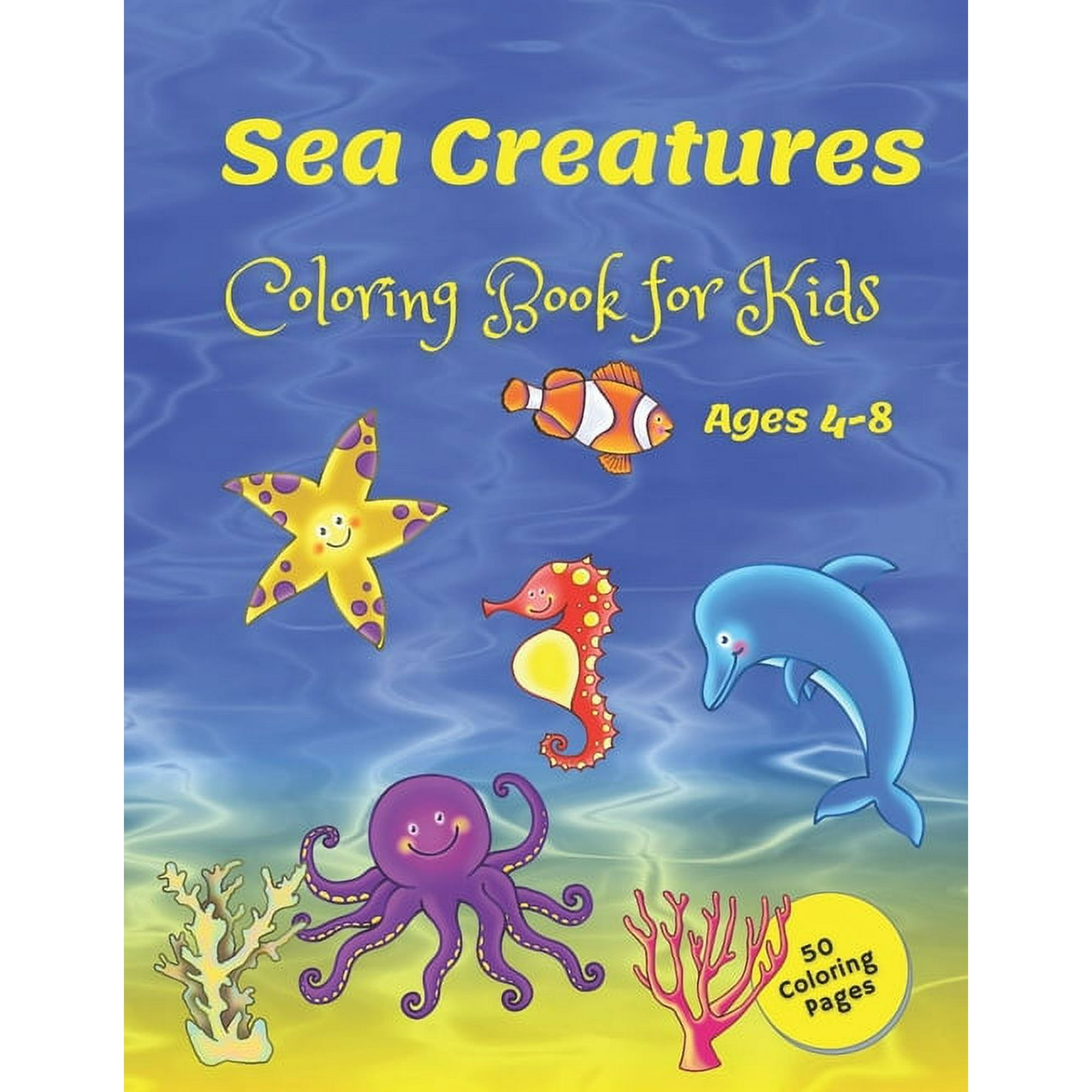 Ocean Habitat Coloring Page