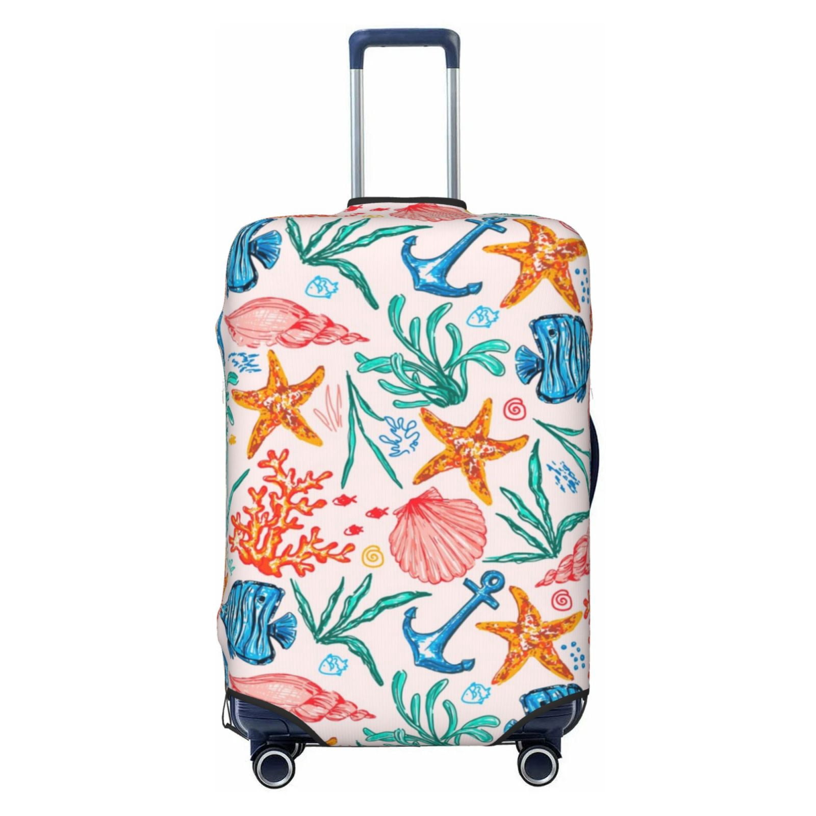 Sea Creatures Luggage Cover for Travel Business Trip, Suitcase Covers ...