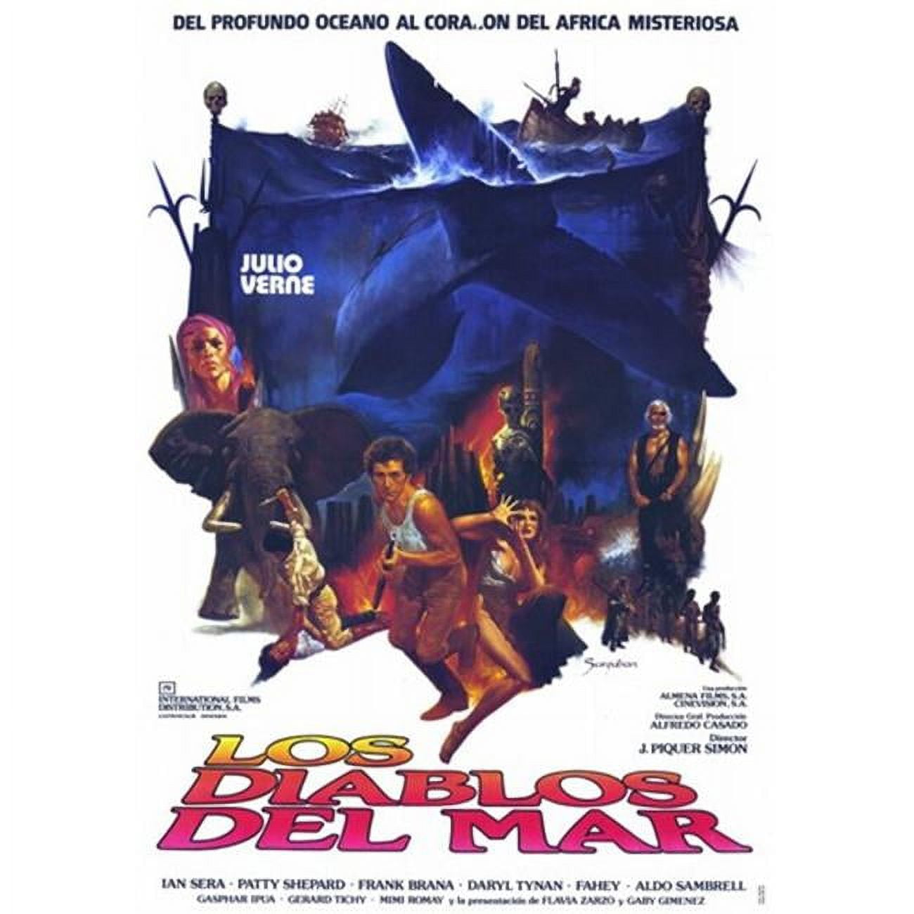 Sea Devils Movie Poster - 11 x 17 in. - Walmart.com