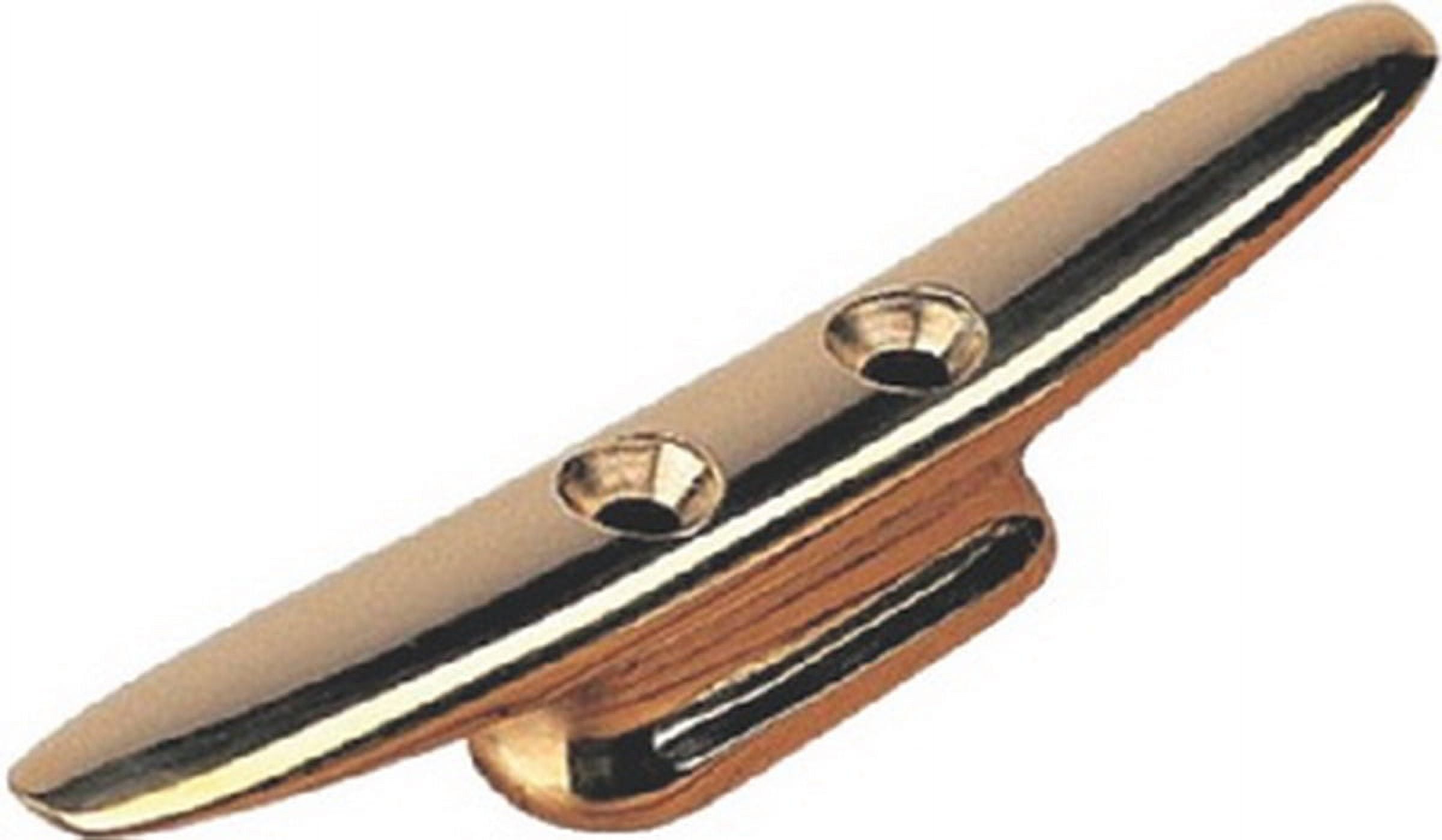 Sea Dog 042103 3" Brass Closed Base Cleat - Walmart.com