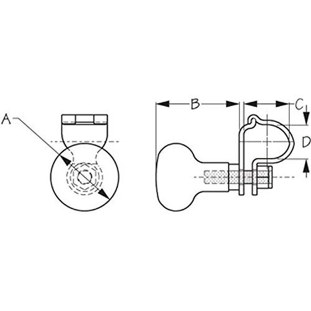 Sea-Dog 230106-1 Steering Wheel Maneuvering Knob - Walmart.com