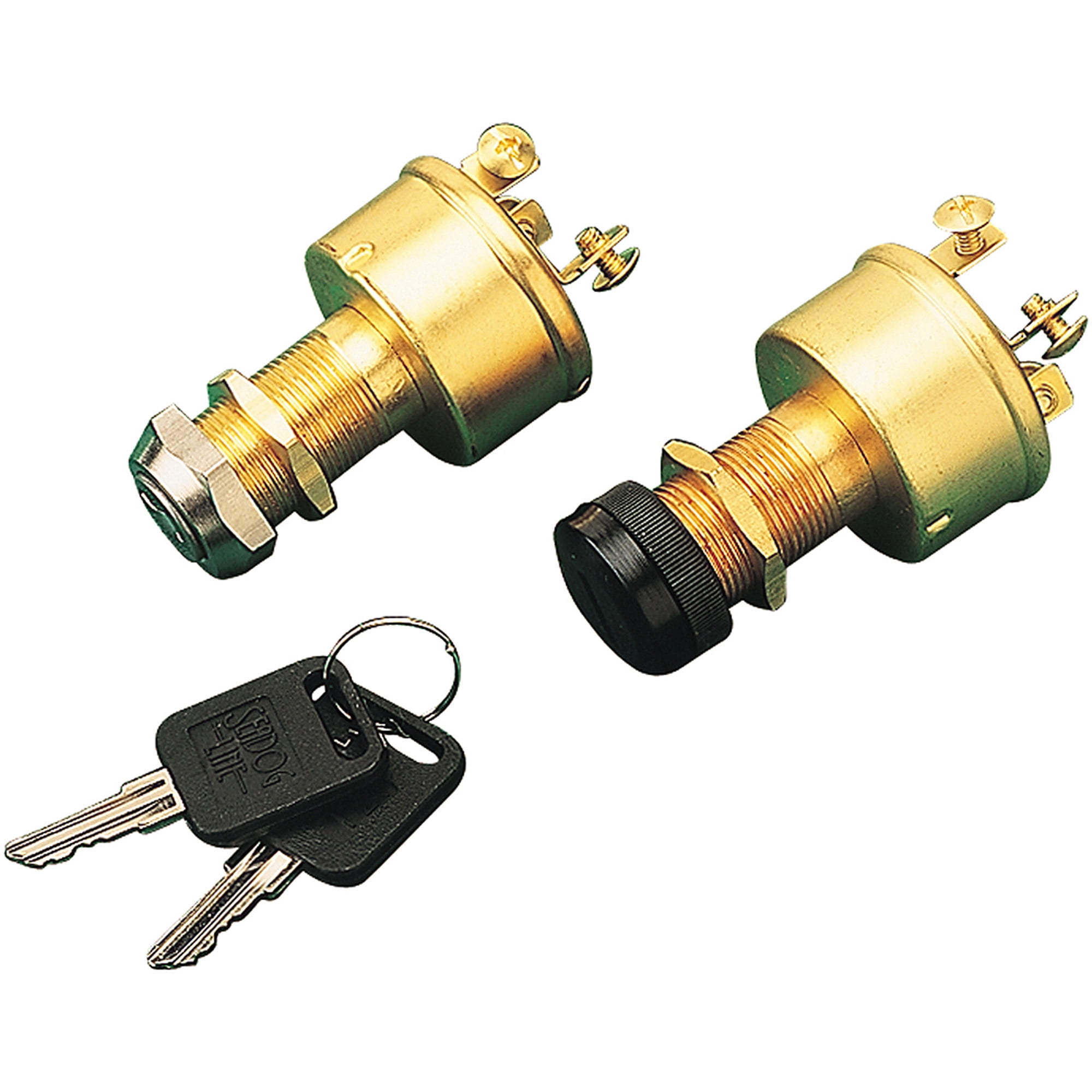 Sea Dog 3-Position Ignition Switch, Off-Ignition-Start, Brass - Walmart.com