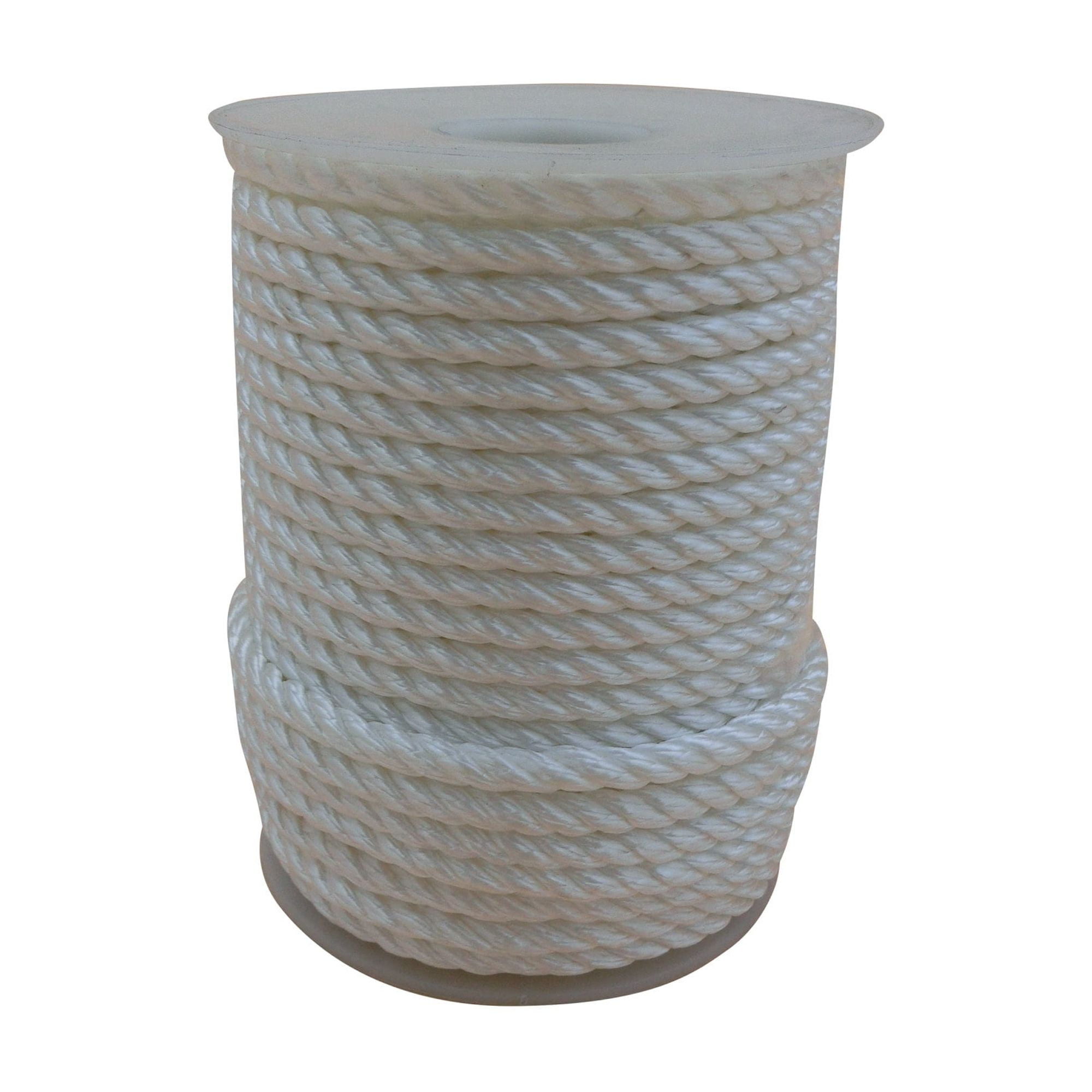 Sea-Dog 301110600WH Twisted Nylon Rope Spool - 3/8" x 600', White ...