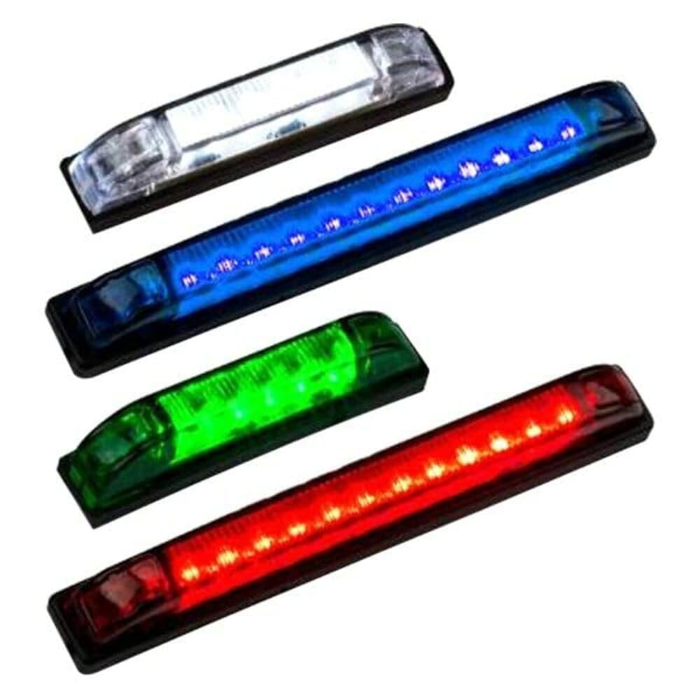 Sea Dog 4014661; Led Strip Light 12 Blue Leds - Walmart.com