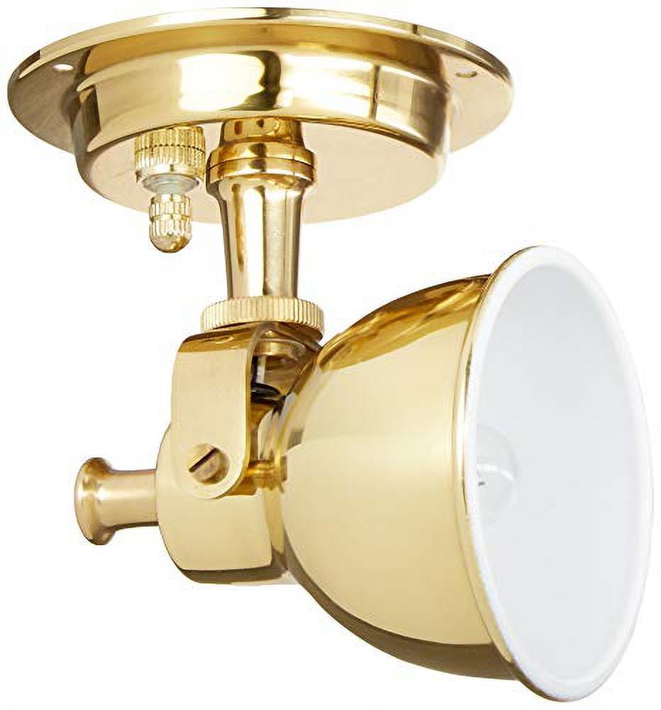 Sea Dog Line Sea Dog 400400-1 Small Brass Berth Light - Walmart.com