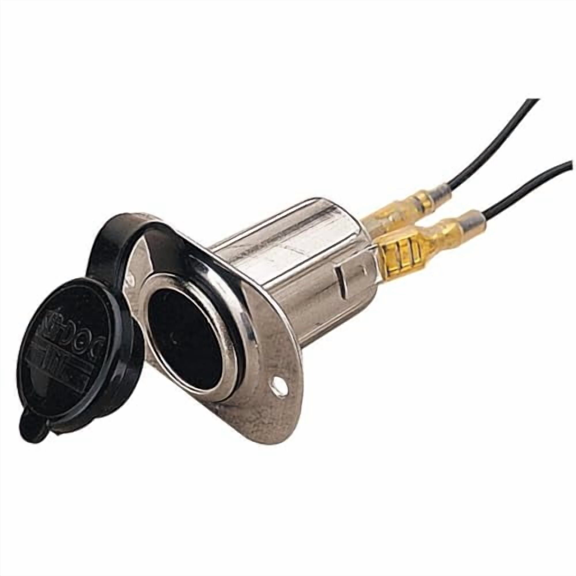 Sea-Dog Seadog Marine Power Socket & Cap 12 Volt Chrome Plated Steel ...