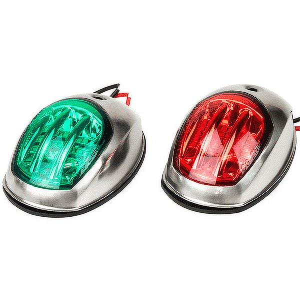 Sea-Dog Stainless Steel LED Navigation Lights - Port & Starboard ...