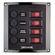 Sea Dog Vertical 4 Gang Rocker Switch Panel - Walmart.com