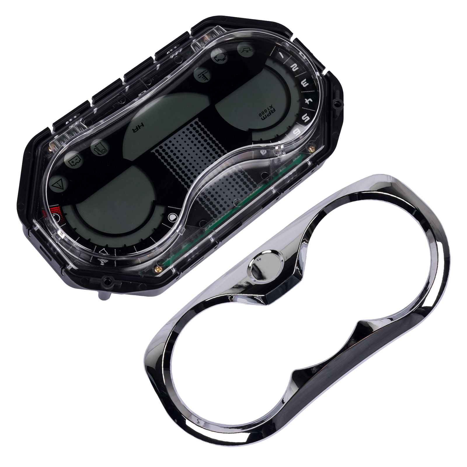 Sea-Doo GTI Speedometer Gauge Cluster w/ Chrome Bezel - OEM #278002070 ...