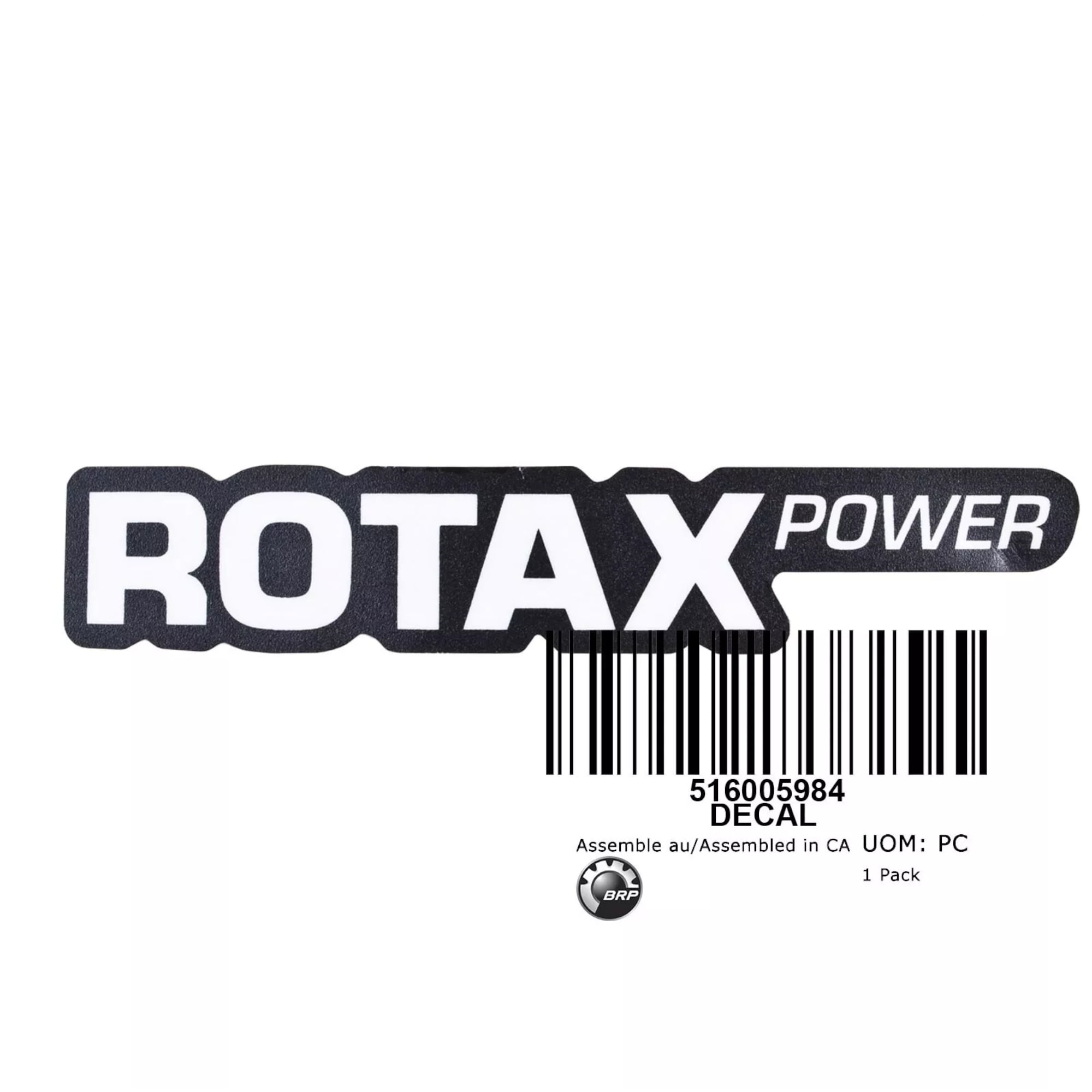 Sea-Doo BRP OEM Spark RXT GTX Decal Rotax Power, 516008069 - Walmart.com