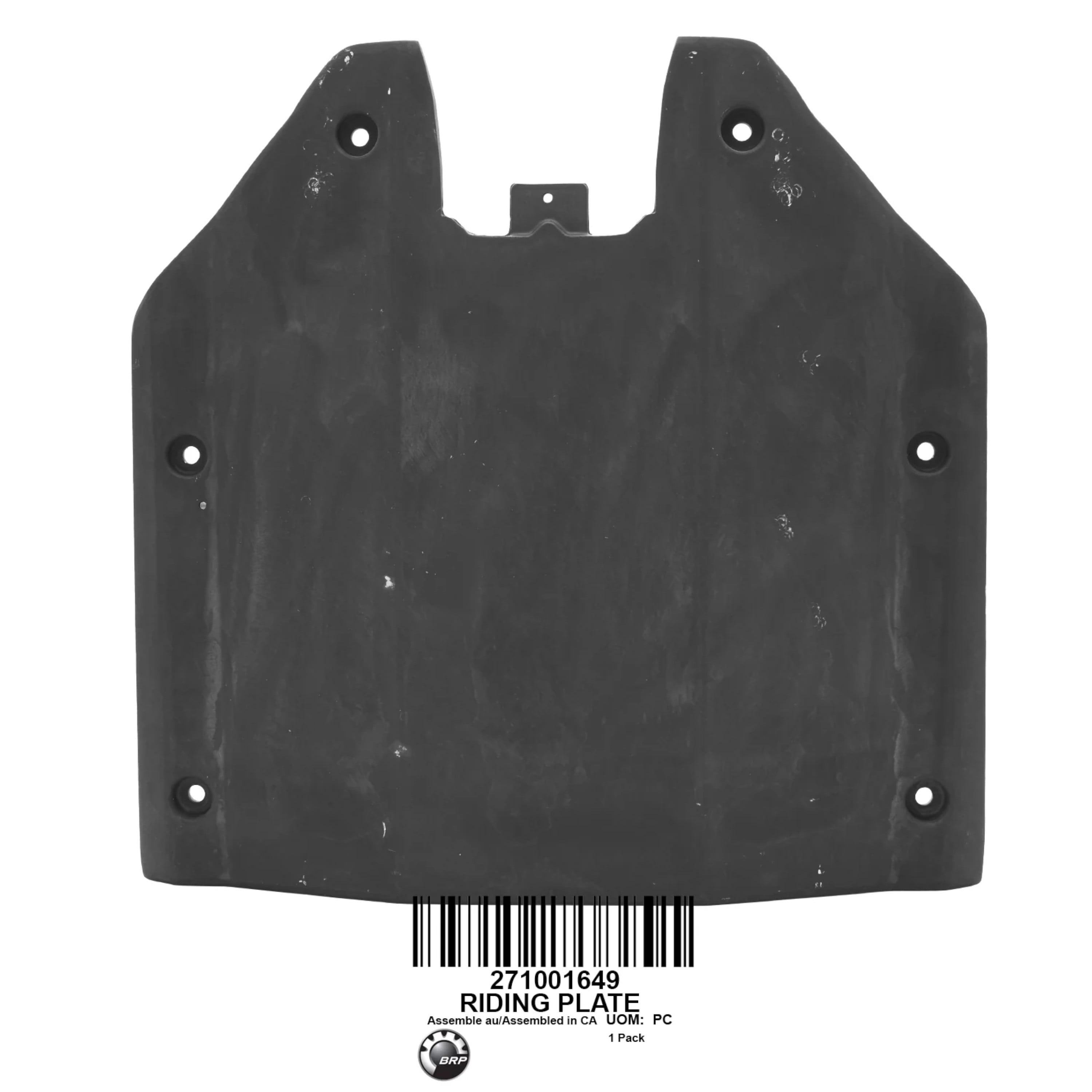 Sea-Doo OEM, Riding Plate, GTI GTS RXT Wake Wake Pro, 271001649 ...