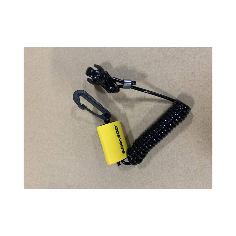 Sea-Doo New OEM Safety Lanyard Key Cord & Clip, 278002843, 278003410 ...