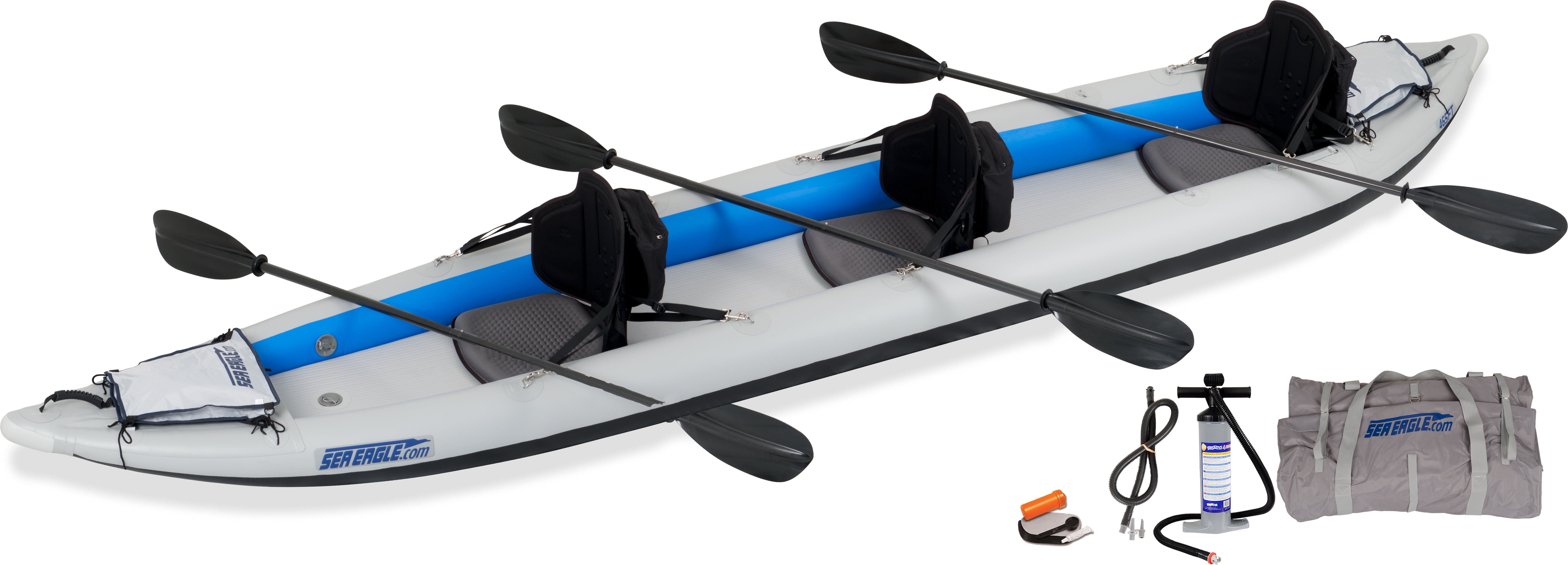 Sea Eagle 465FT Fasttrack Inflatable 15'3" 1-3 Person Touring Kayak ...